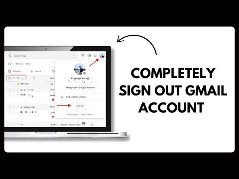 How to Completely Sign out Gmail Account from PC/Laptop