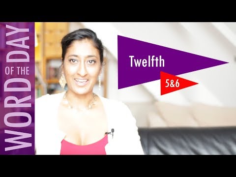 How to Spell the Word Twelfth ǀ Word of the Day (Yr 5&6) ǀǀ Early Morning Work