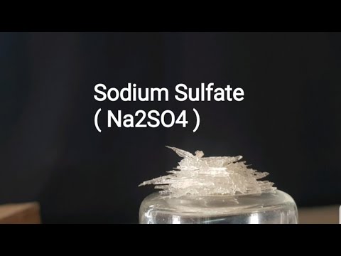 Preparation Of Sodium Sulfate ( Na2SO4 )