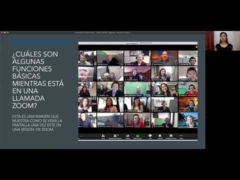 How To: Use Zoom (Spanish)