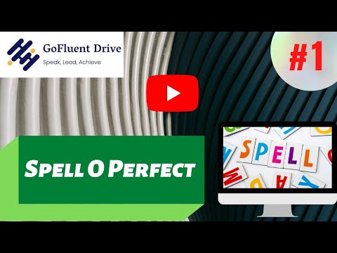 #1 Choose the correct Spelling #GFD #Spelling #Spell O Perfect
