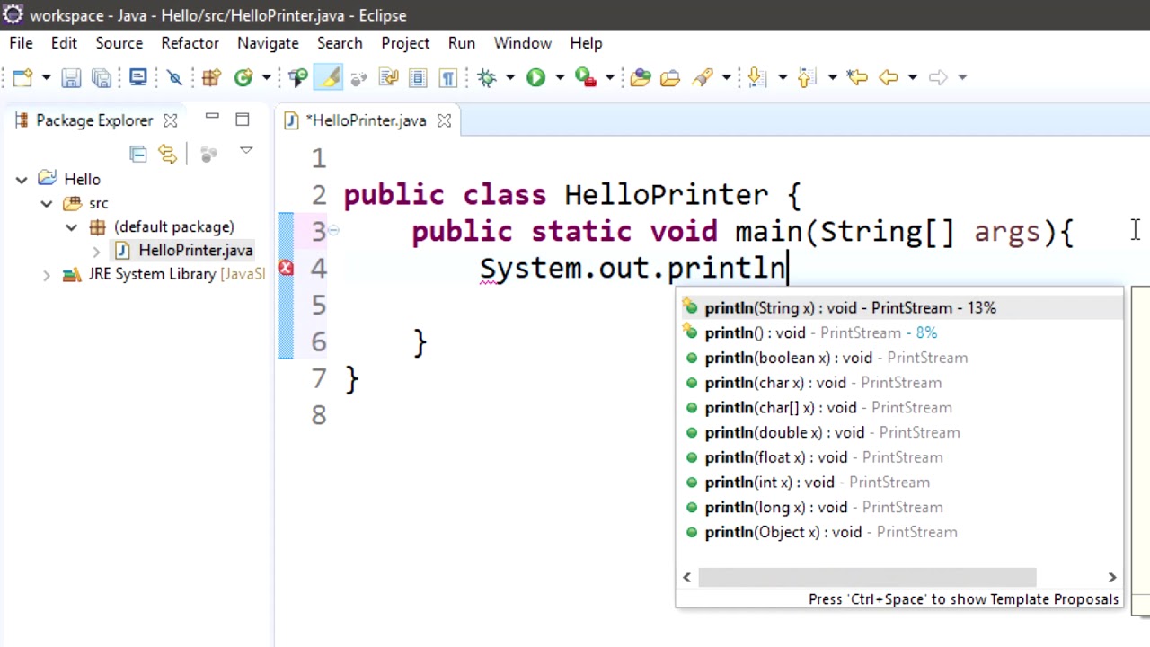 Java Programming Tutorial - 2 - Hello, World!