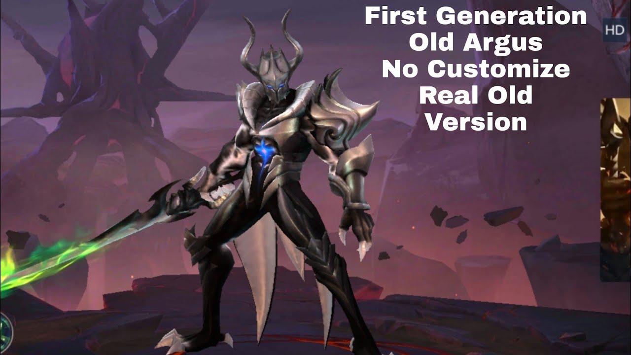 Argus First Generation Hero script No Customize! Real Old Version | MLBB