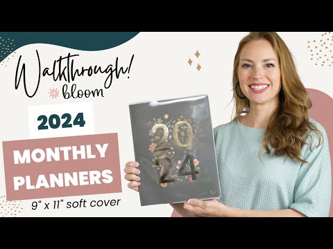2024 Monthly Planners - bloom Daily Planners