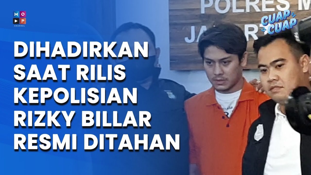 RIZKY BILLAR RESMI DITAHAN USAI DITETAPKAN SEBAGAI TSK