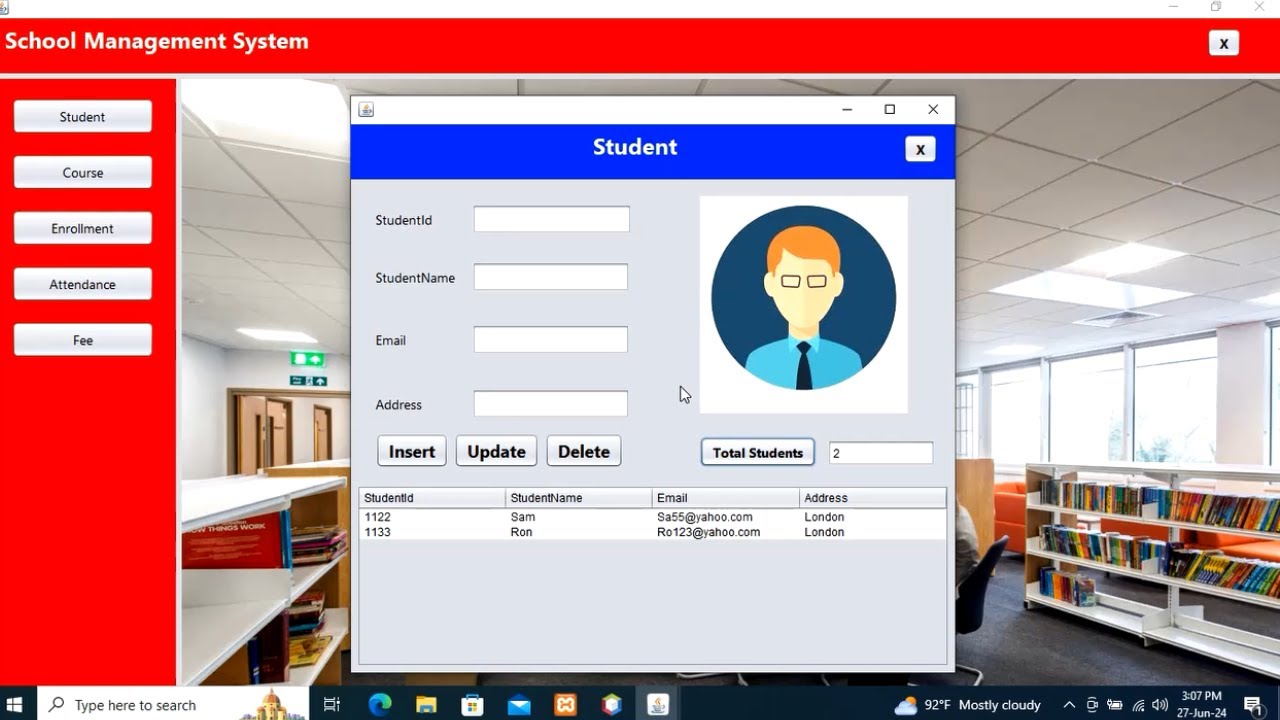 Java Full Project (School Management System)