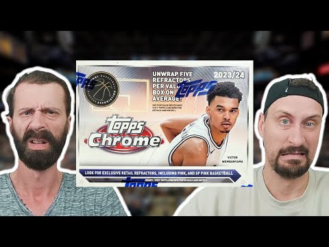 AWFUL! 2023-24 Topps Chrome Basketball 4 Box Break!
