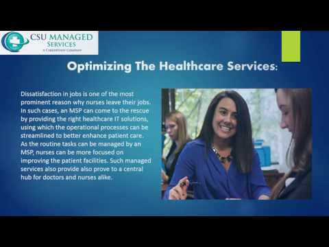 Points Worth Remembering When Choosing An MSP In The Healthcare Sector