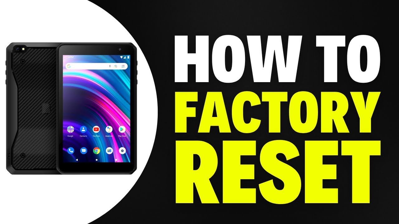 How To Factory Reset/Hard Reset BLU M8L Tablet