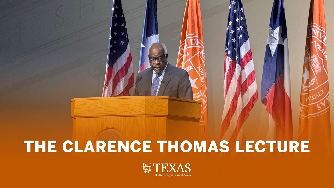 The Clarence Thomas Lecture at The University of Texas at Austin