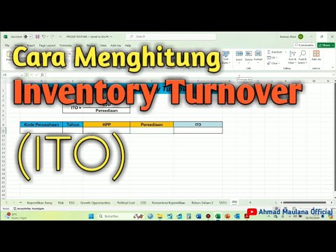 Cara Menghitung Inventory Turnover Pada Laporan Keuangan