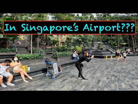[4K] Singapore has a very COOL Airport...WOW!