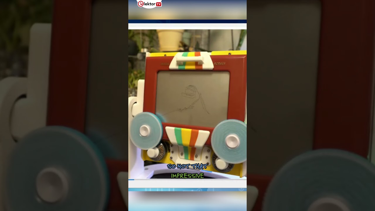 Real-Time Robotic Etch-a-Sketch Drawing!