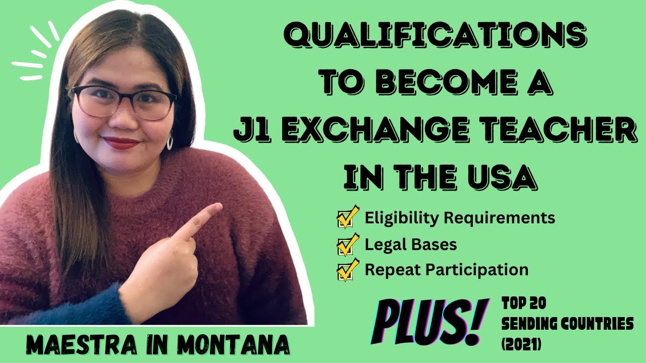 Qualifications to Become a J1 Exchange Teacher | Are You Qualified? | EP 8 | Maestra in Montana