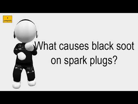 What Causes Black Soot On Spark Plugs?