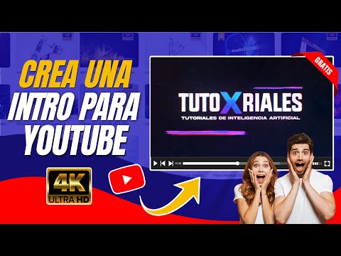 Cómo hacer una INTRO profesional para videos de YouTube gratis 2024 | Sin marca de agua✅