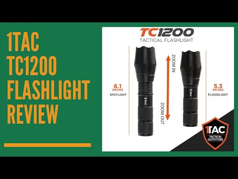 1Tac TC1200 Flashlight Review