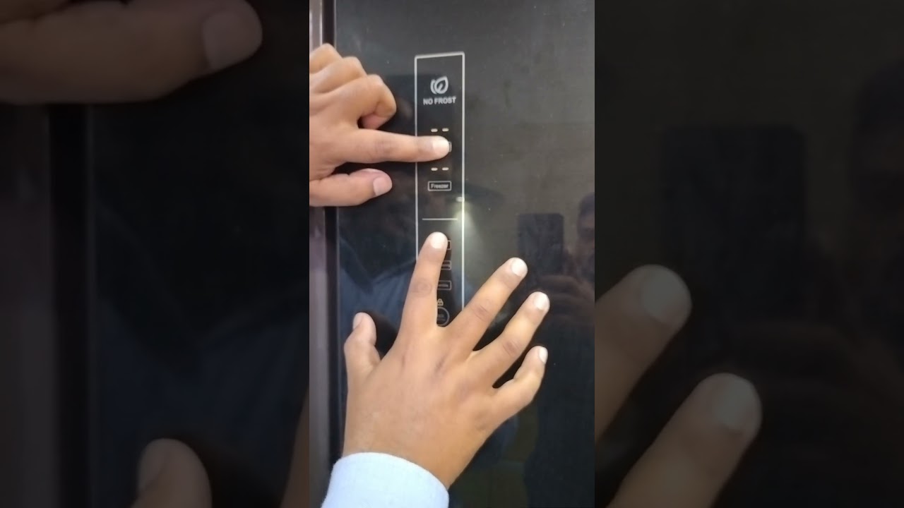 How to check Haier four door refrigerator error code #haierrefrigerators