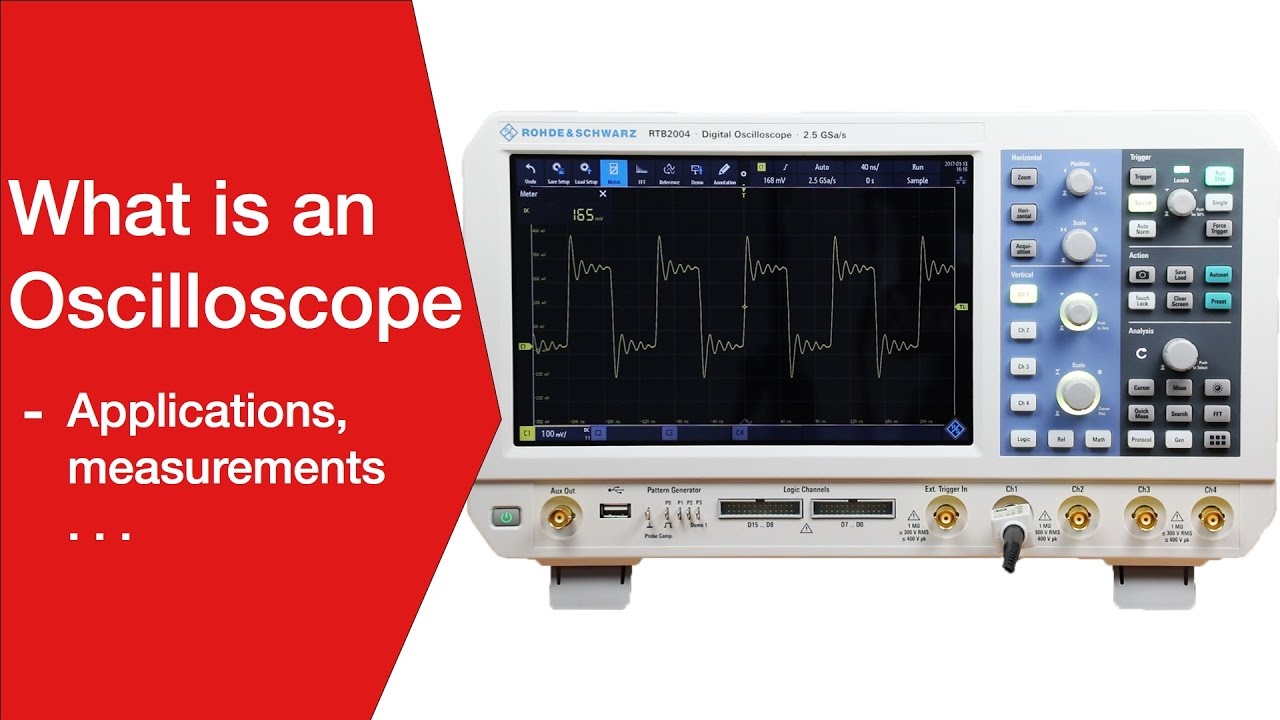 What is an Oscilloscope? Analogue & Digital Scope Tutorial