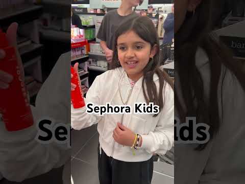 Sephora Kids cause it’s “very viral” #sephorakids #viral #sephora #familyvlog
