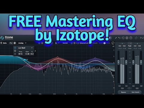 FREE Mixing & Mastering Eq VST by Native Instruments / Izotope - Ozone 11 EQ - Install / Overview
