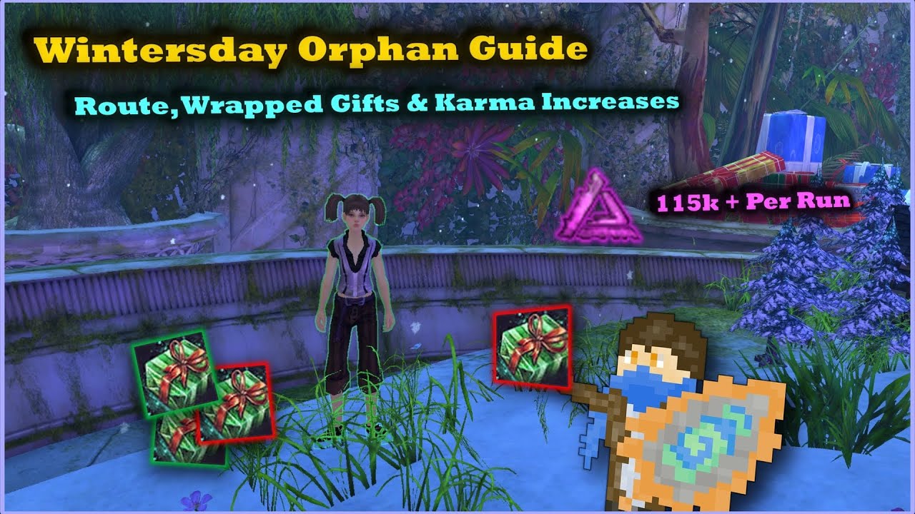 Giving Orphans Gifts for Karma Guide - GW2 Wintersday