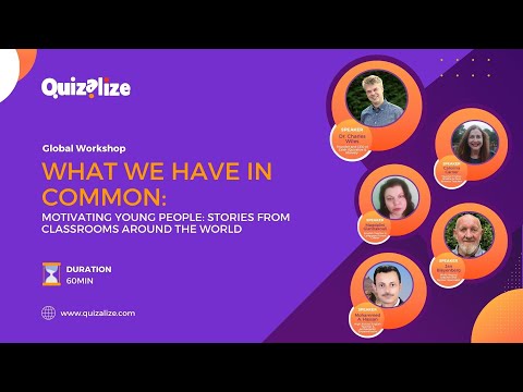 JUNE WEBINAR: What We Have in Common: Motivating Young People - Stories from around the World
