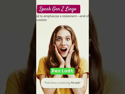Speak GEN Z Lingo #languagelearning #youtubeshorts #wordpro #education #music