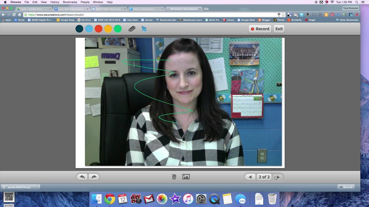 Educreations on computer