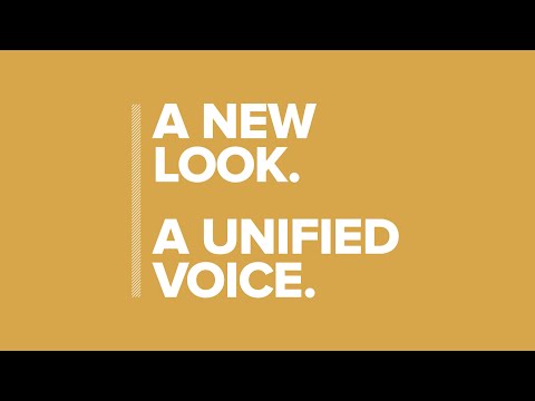 A New Look. A Unified Voice.