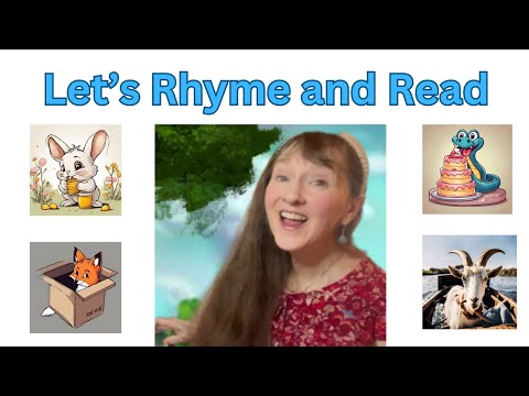 Reading for Kindergarten and Grade 1 with Miss Holly Rhyming to Read