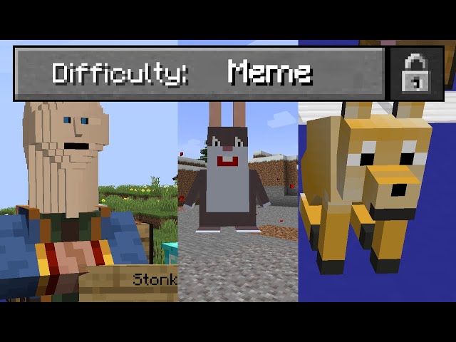 Advanced Memes Minecraft Data Pack