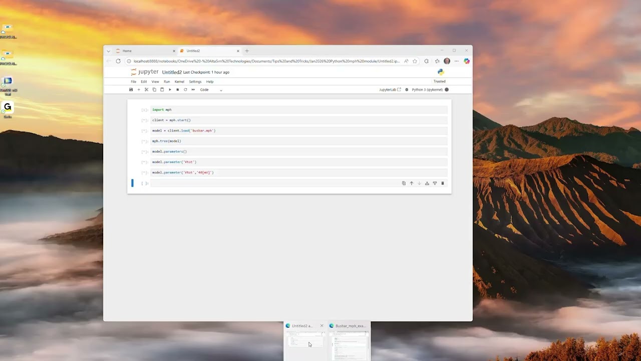 Working with COMSOL Models in Python
