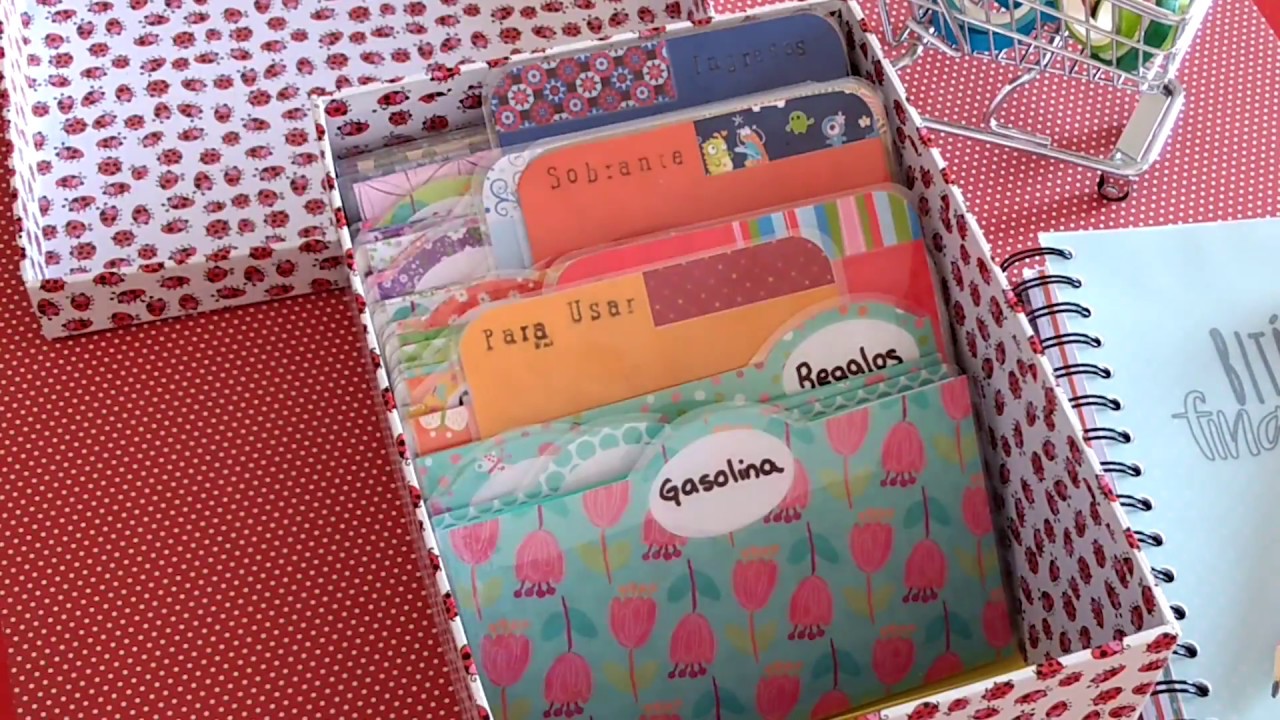 Sistema de sobres para ahorrar - Cash envelope system