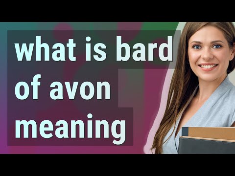 Bard of avon | meaning of Bard of avon