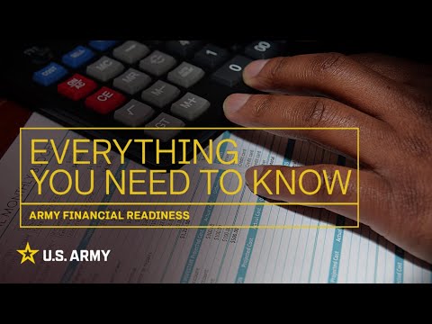 How do I stay financially stable as a Soldier? | Army 101