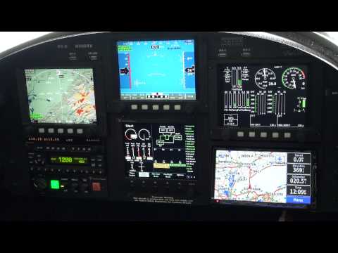 2010.04.04 - All Glass Instrument Panel - Matt Dralle's RV-8 - (HDTV)