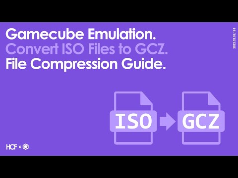 Gamecube Emulation | ISO Files to GCZ | File Compression Guide | How To
