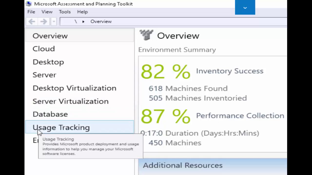 2 Windows Server 2016 MAP Toolkit