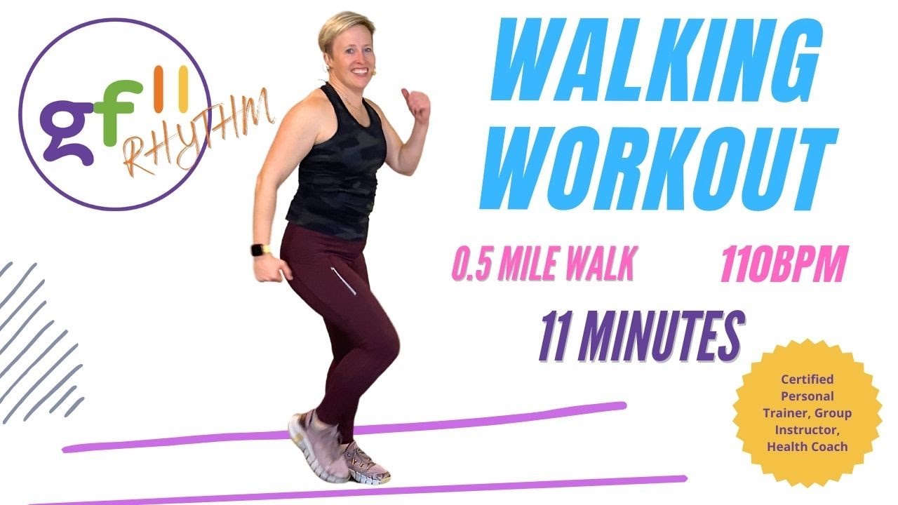 11-Minutes Walking Workout - Half Mile - Beginner Friendly!