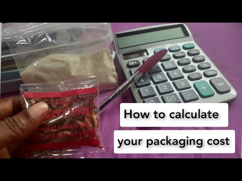 How to calculate your packaging cost
