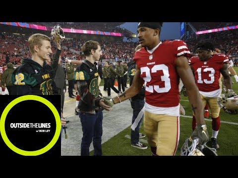 49ers surprise HS team affected by California wildfires with trip to MNF | Outside the Lines