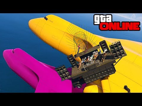GROUP STUNTS GONE WRONG! || GTA 5 Online || PC (Funny Moments)