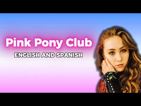 LYRICS: PINK PONY CLUB - CHAPPELL ROAN | ENGLISH AND SPANISH
