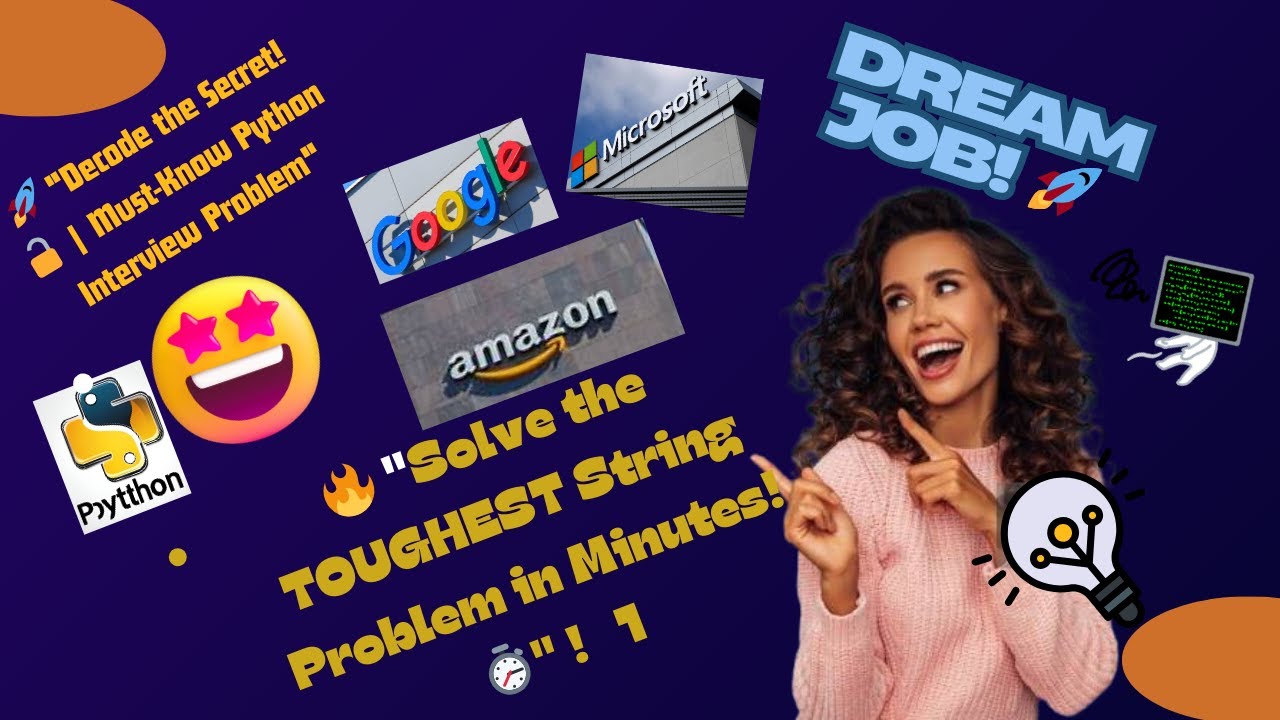 Decode String Problem | Python Coding Interview Question | Crack FAANG Interviews