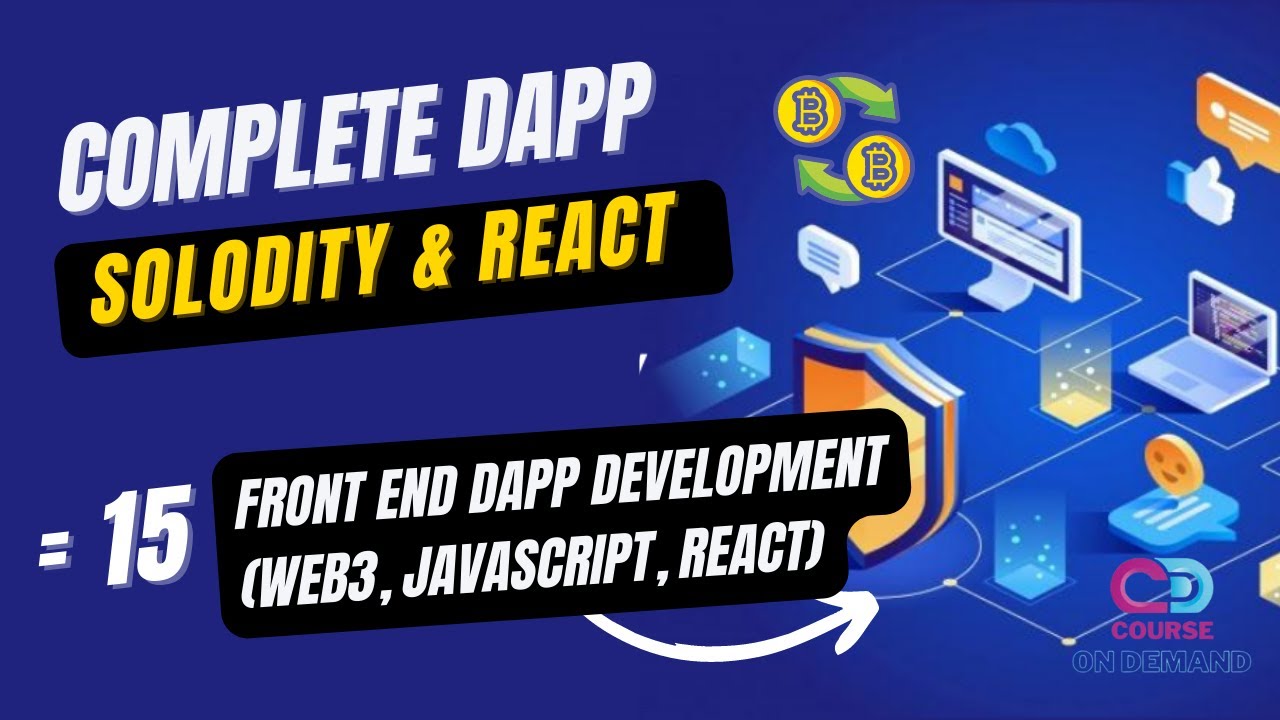 Front End DApp Development Web3, Javascript, React -  Complete DApp Course