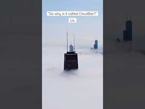 This is why our bar is called ‘CloudBar’ (via IG: @xropho) #cloudbarchicago #360chicago #chicago