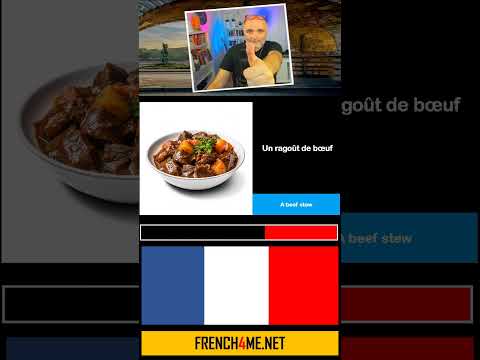 Learn French I Vocabulary I Un ragoût de bœuf mp4