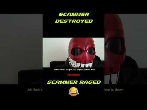 I Destroyed A Scammers PC, He Begs Me To Stop!