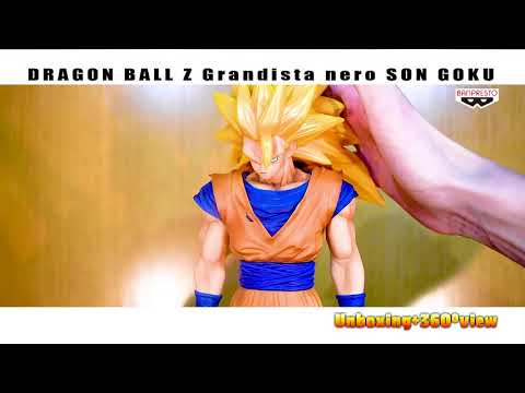 ★Unboxing+360°view★ DRAGON BALL Z Grandista nero SON GOKU